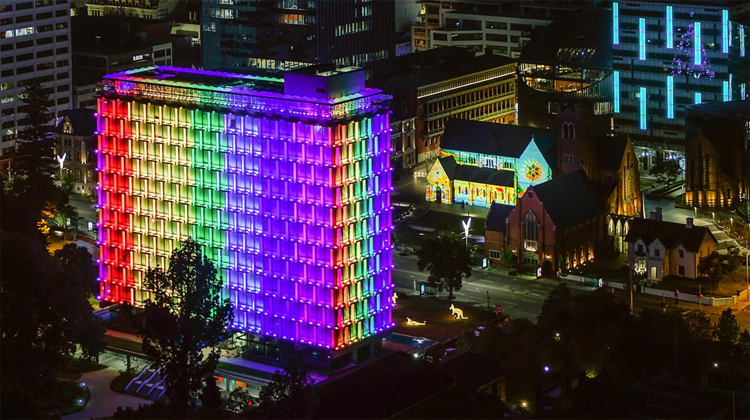 Council House, Perth - Fourth Dimension Lighting